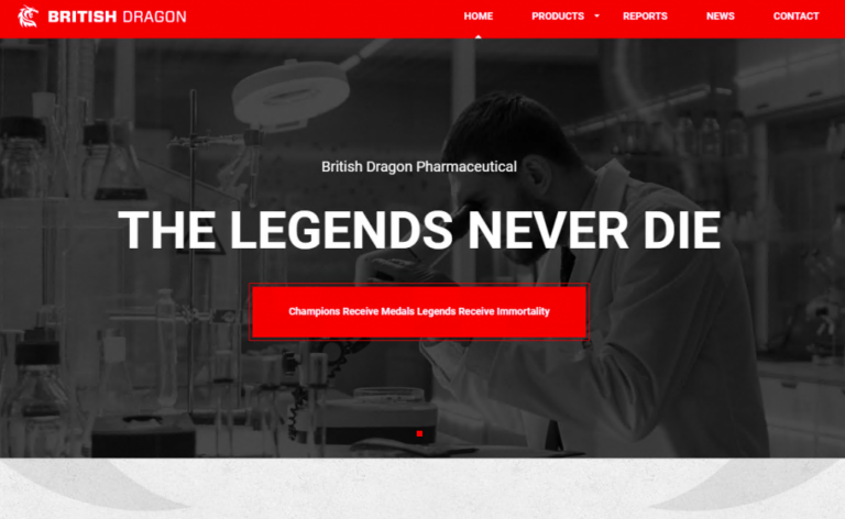 British Dragon Pharmaceuticals - Muscle Building Blog